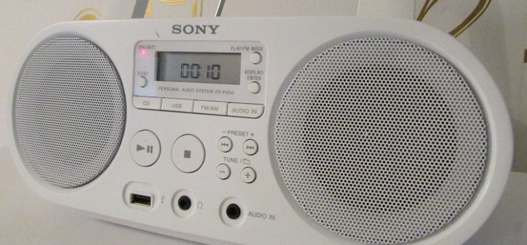 Sony ZS-PS50 – CD-Radio.de